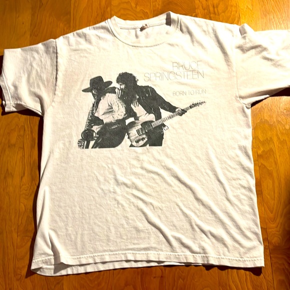 Shirts | Xl Bruce Springsteen Born To Run Vintage Concert Tee Check Out ...